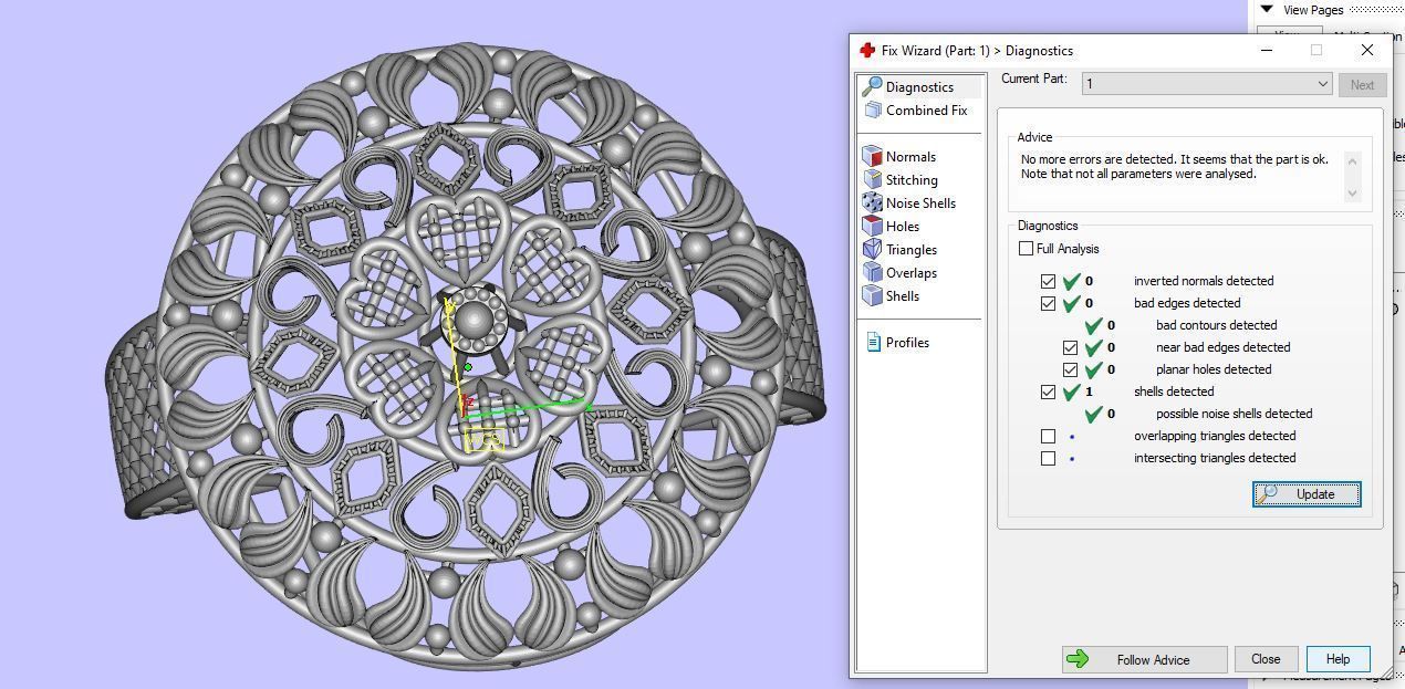 Traditional Indian Katak Gold Ring - 3D Print File 3D model 3D ...
