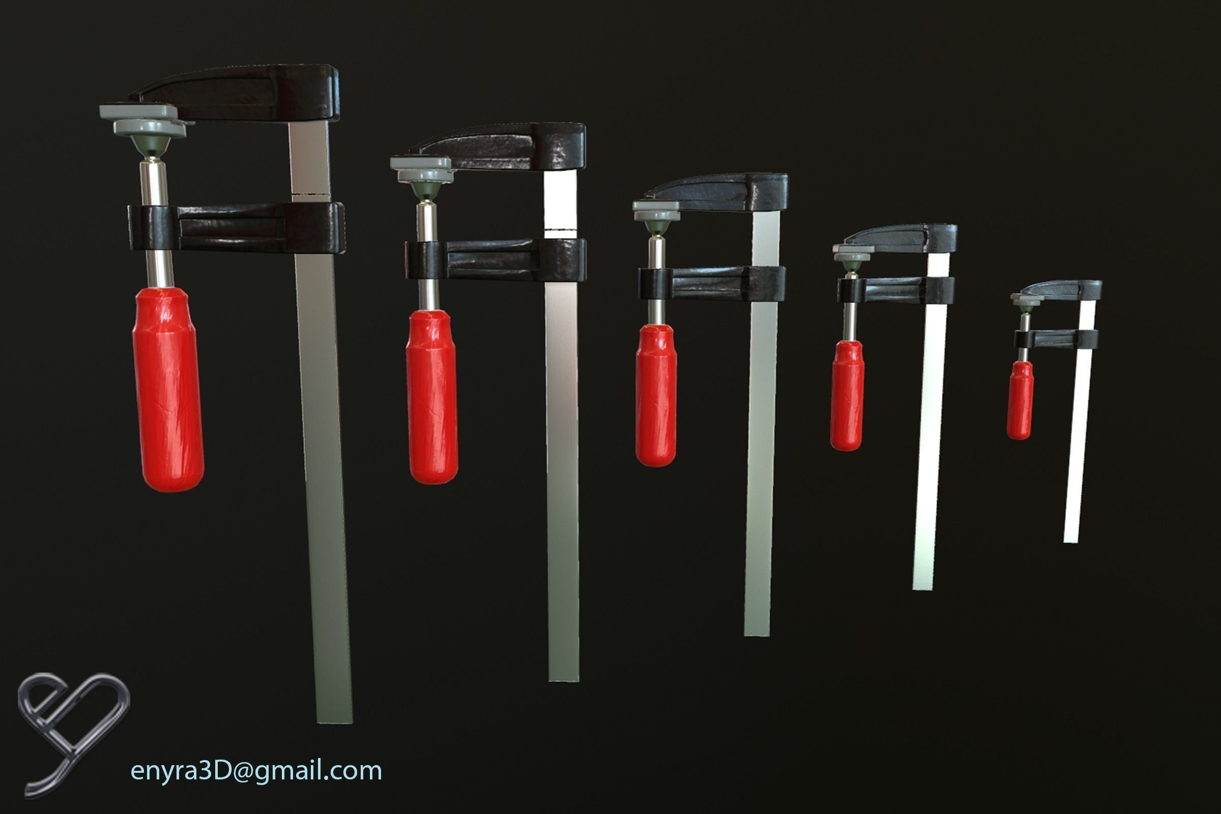 3D model Workshop Tools and Toolboxes Combi Pack - Low Poly - PBR - VR ...