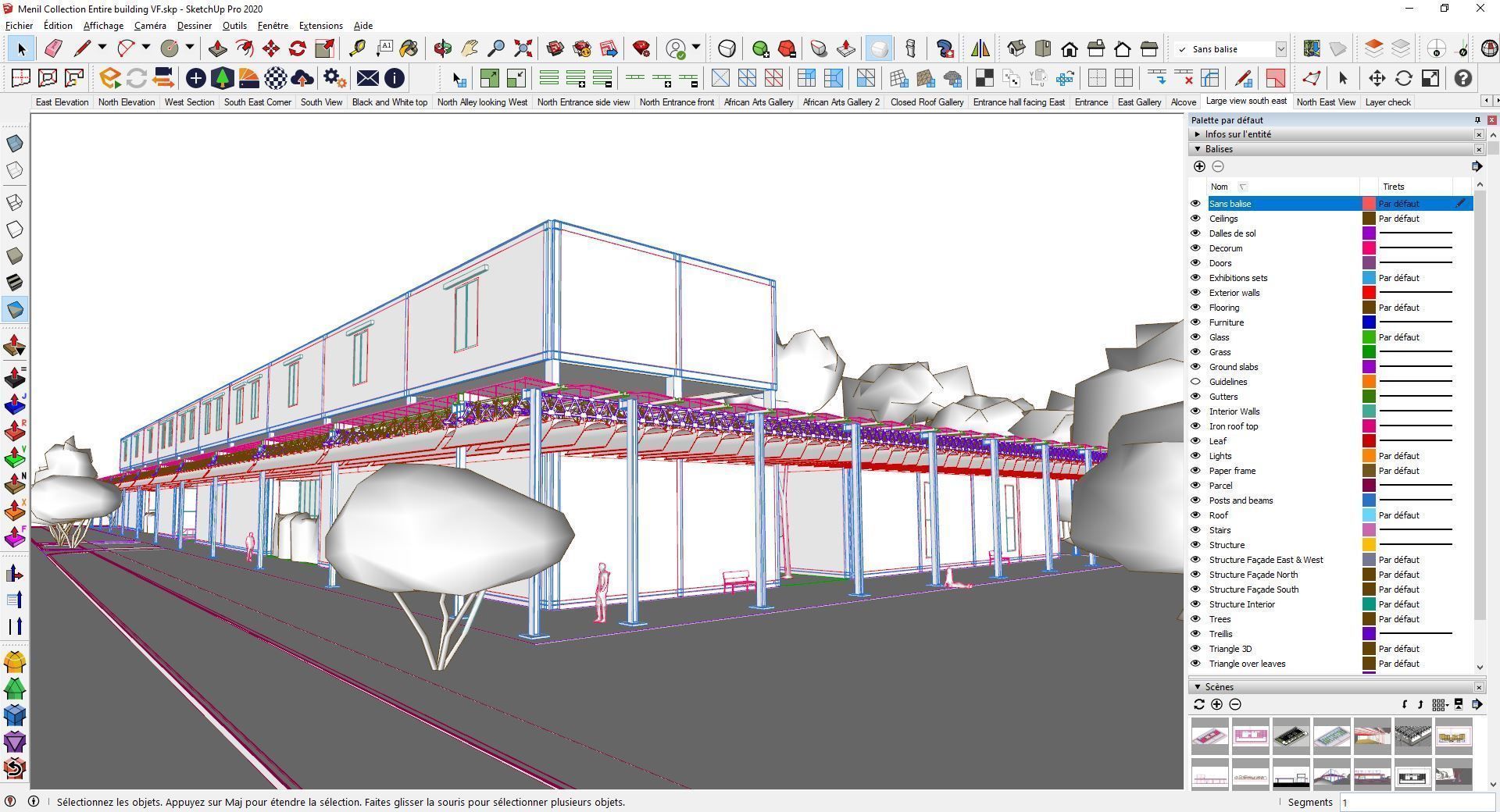 Menil Collection Entire Building 3D model | CGTrader