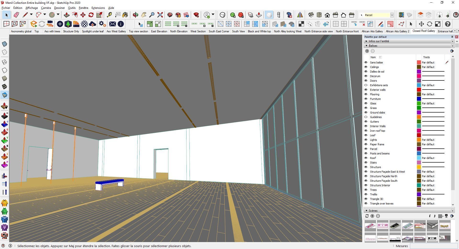 Menil Collection Entire Building 3D model | CGTrader