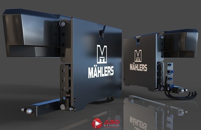 3D Mahlers Front Unit 3D model | CGTrader