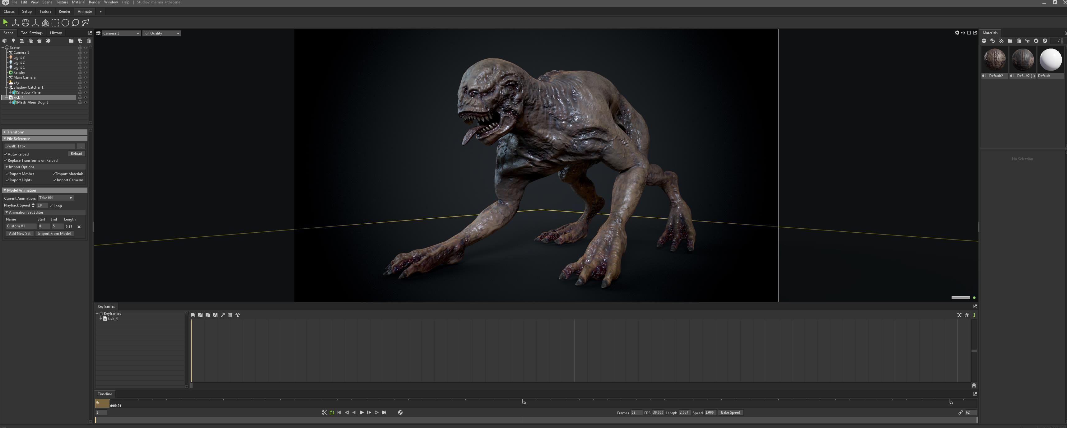 3D model Dog alien monster VR / AR / low-poly | CGTrader