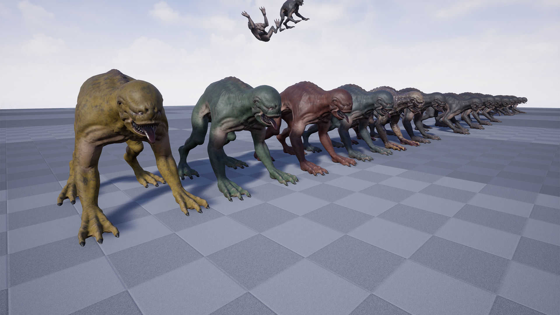 3D model Dog alien monster VR / AR / low-poly | CGTrader