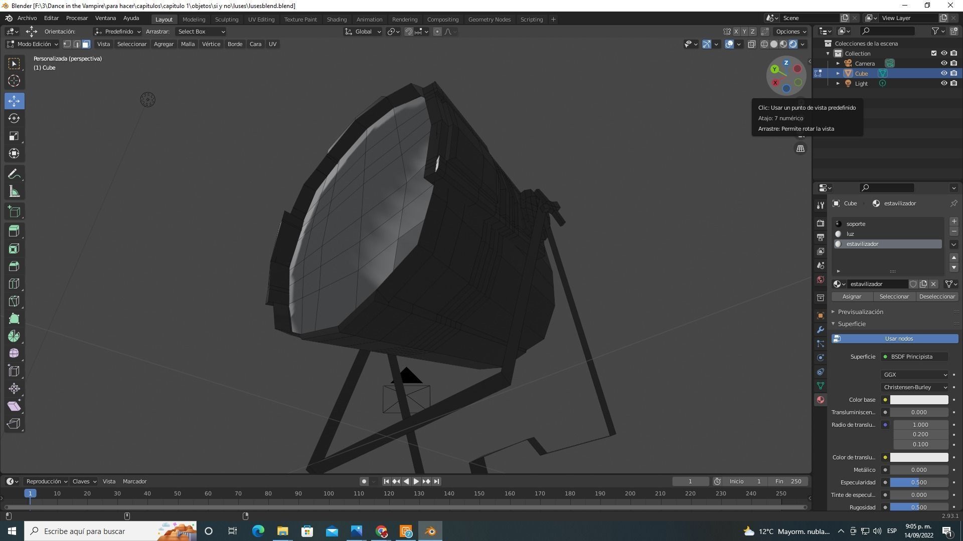 luz escenario 3D model | CGTrader