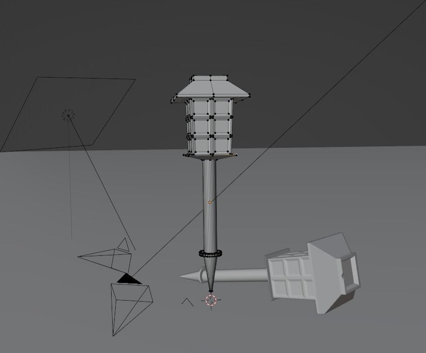 Landscape Lamp free 3D model | CGTrader