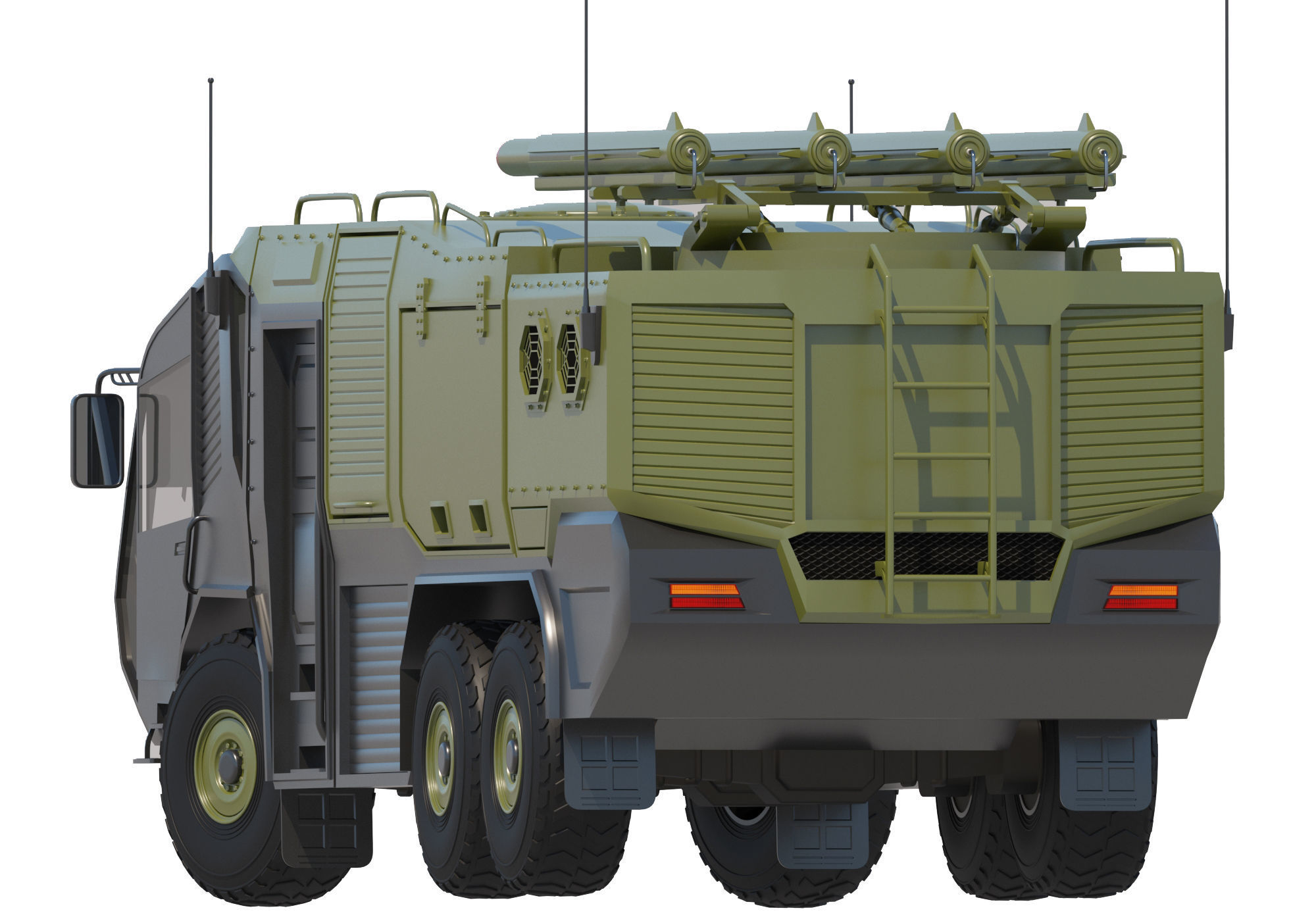 Army vehicle 3D model | CGTrader