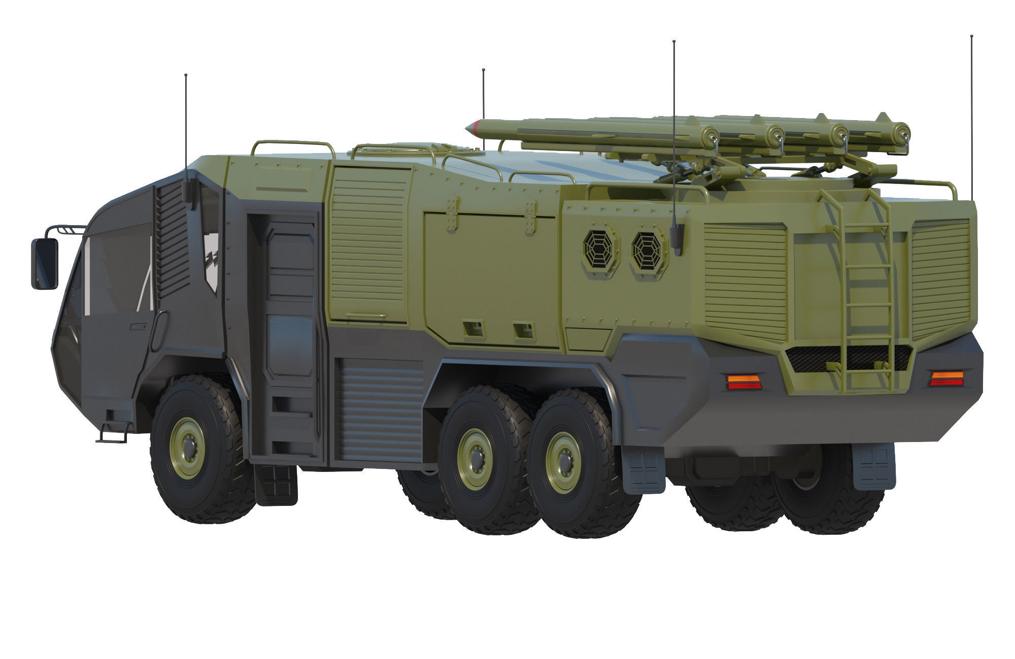Army vehicle 3D model | CGTrader