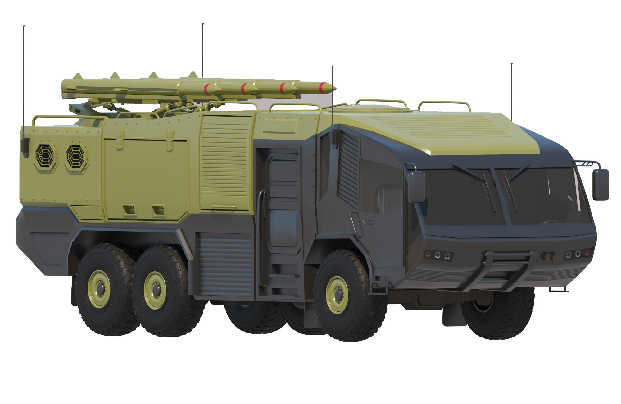 Army vehicle 3D model | CGTrader