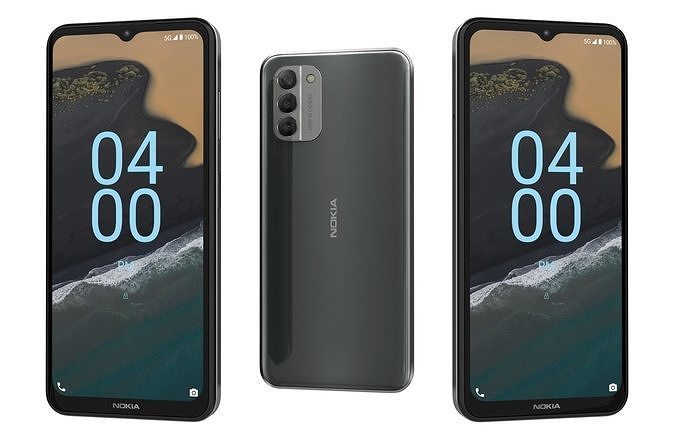 3D model Nokia G400 5G Meteor Grey VR / AR / low-poly | CGTrader