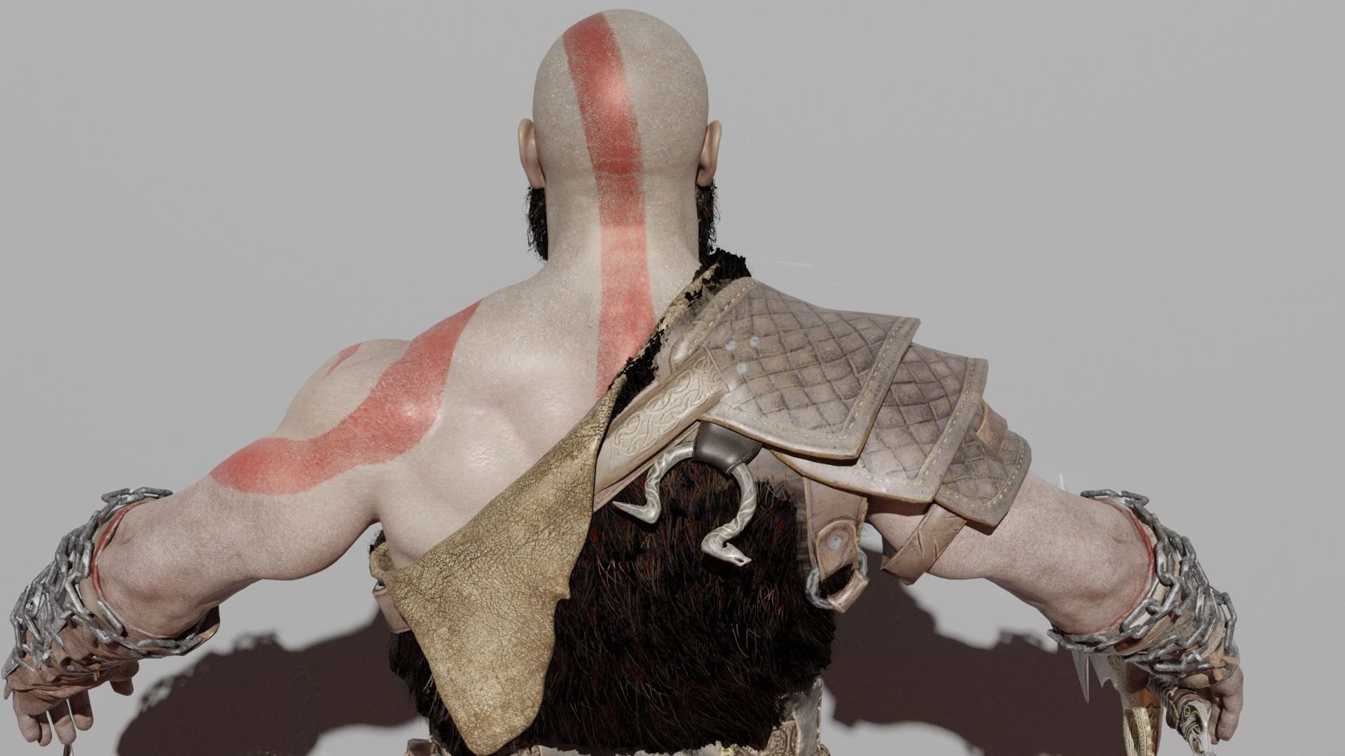 God of War 3D model rigged | CGTrader