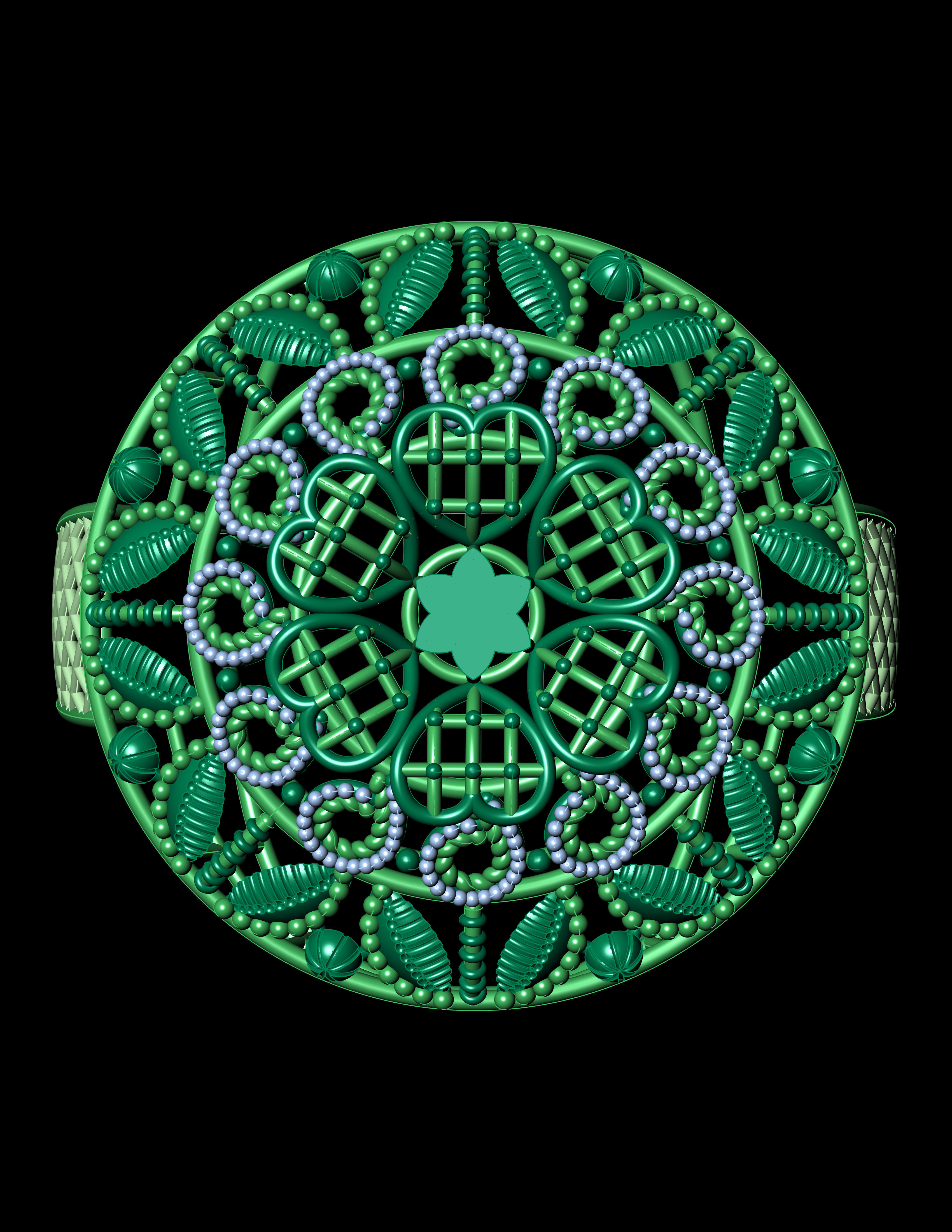 Katak Gold Ring - 3D Print File 3D model 3D printable | CGTrader