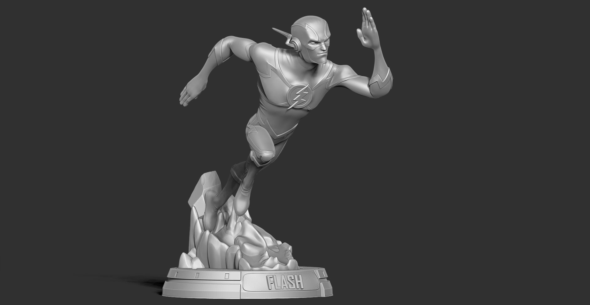 Flash stylized 3D model 3D printable | CGTrader