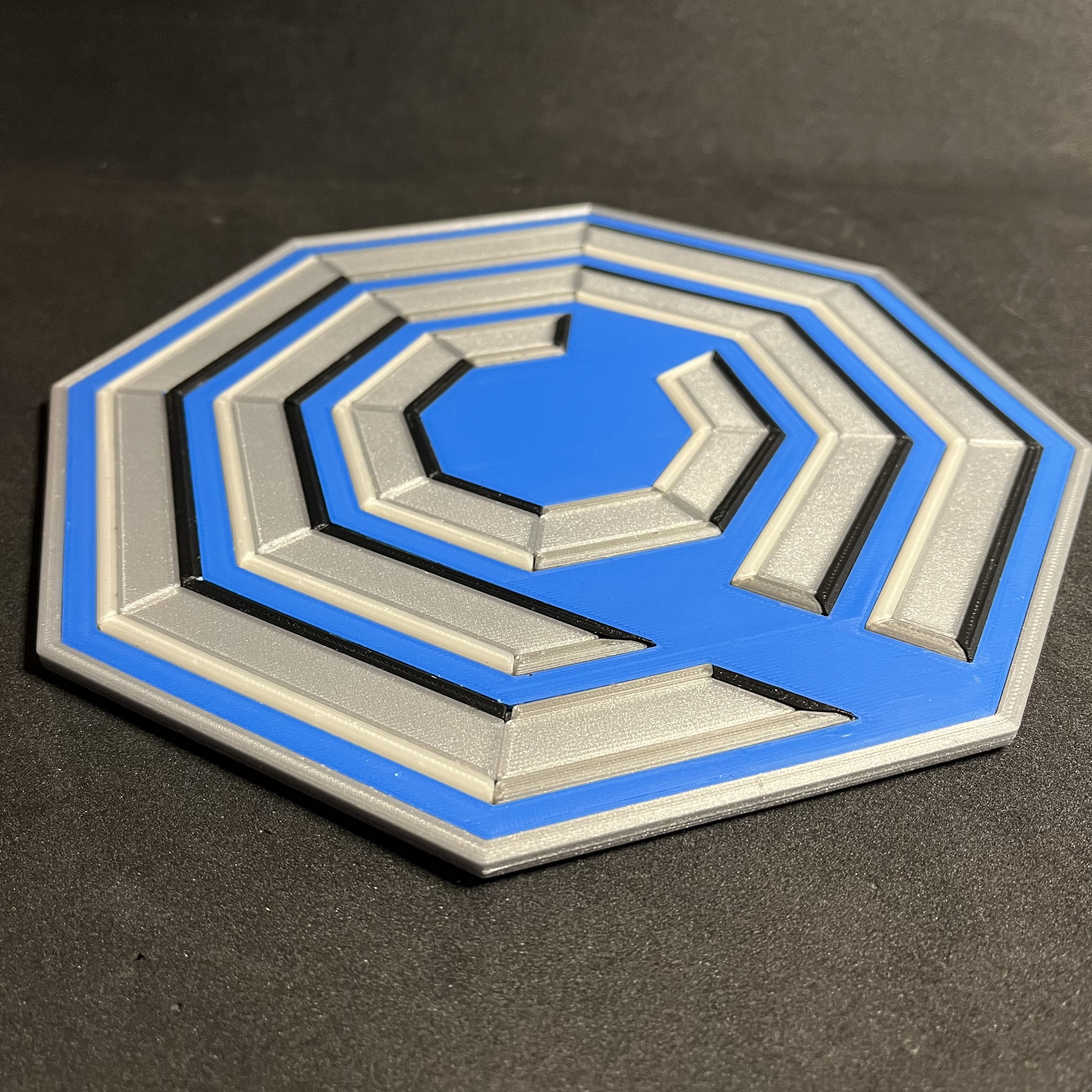 Robocop OCP Logo Wall Plaque 3D model 3D printable | CGTrader