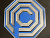 Robocop OCP Logo Wall Plaque 3D model 3D printable | CGTrader