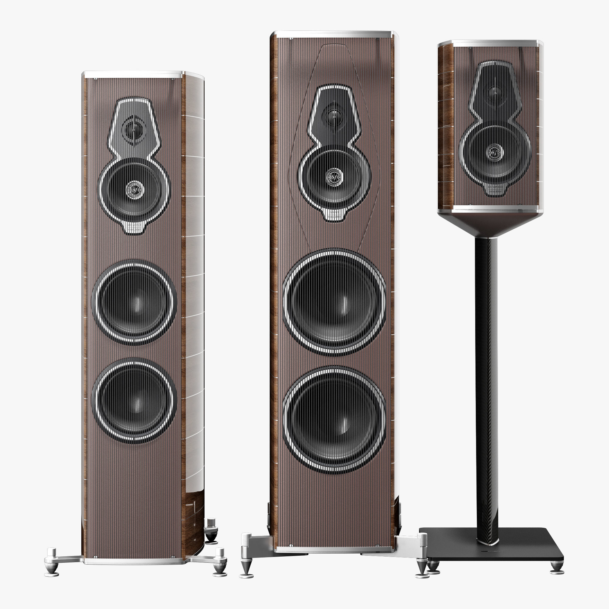 Sonus faber amati guarneri serafino 3D model | CGTrader