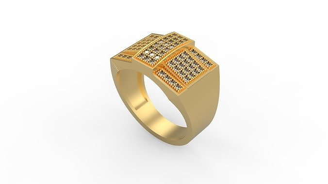 Men Ring 142 3D model 3D printable | CGTrader