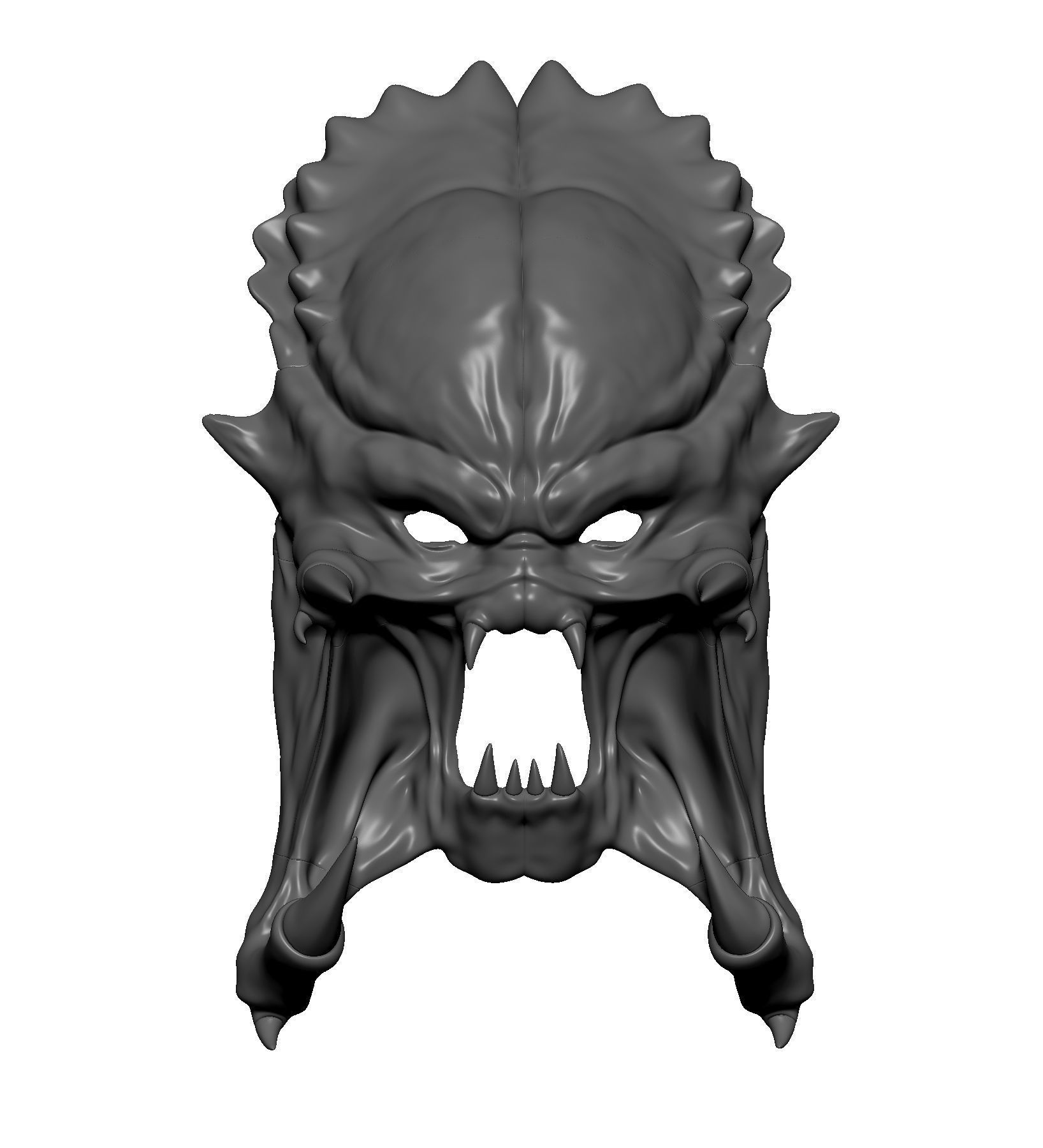 Predator Mask 3D model 3D printable | CGTrader