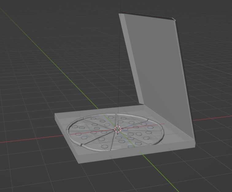 3D model Pizza Pepperoni VR / AR / low-poly | CGTrader