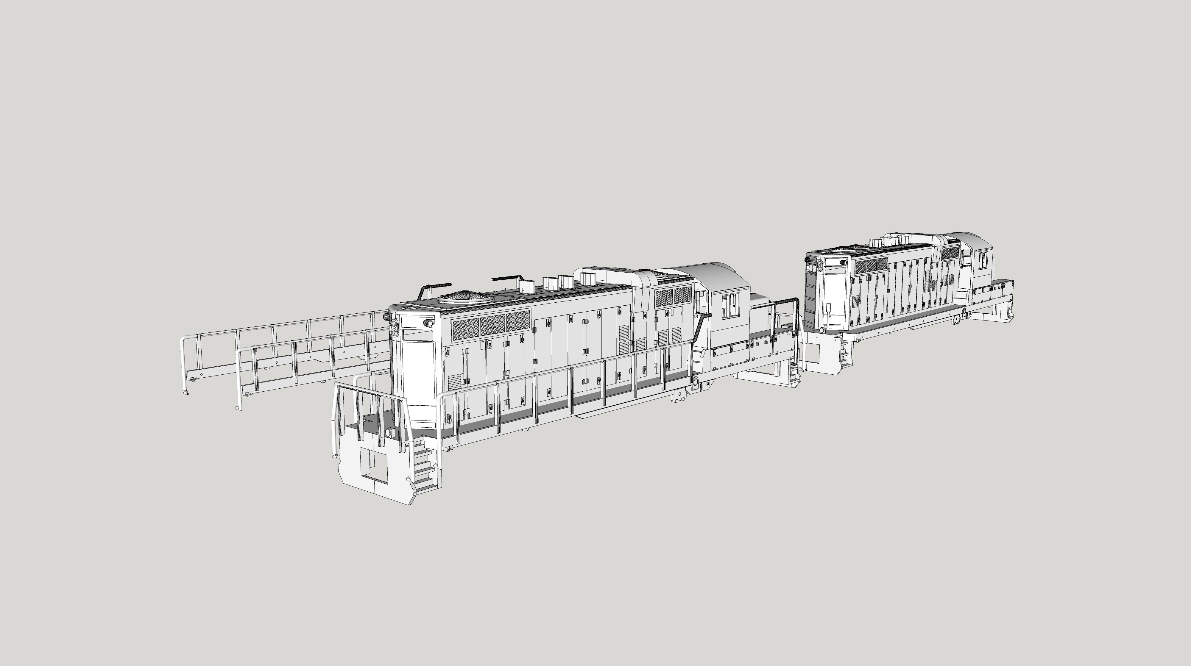 GP10 Paducah Geep N Scale 3D model 3D printable | CGTrader