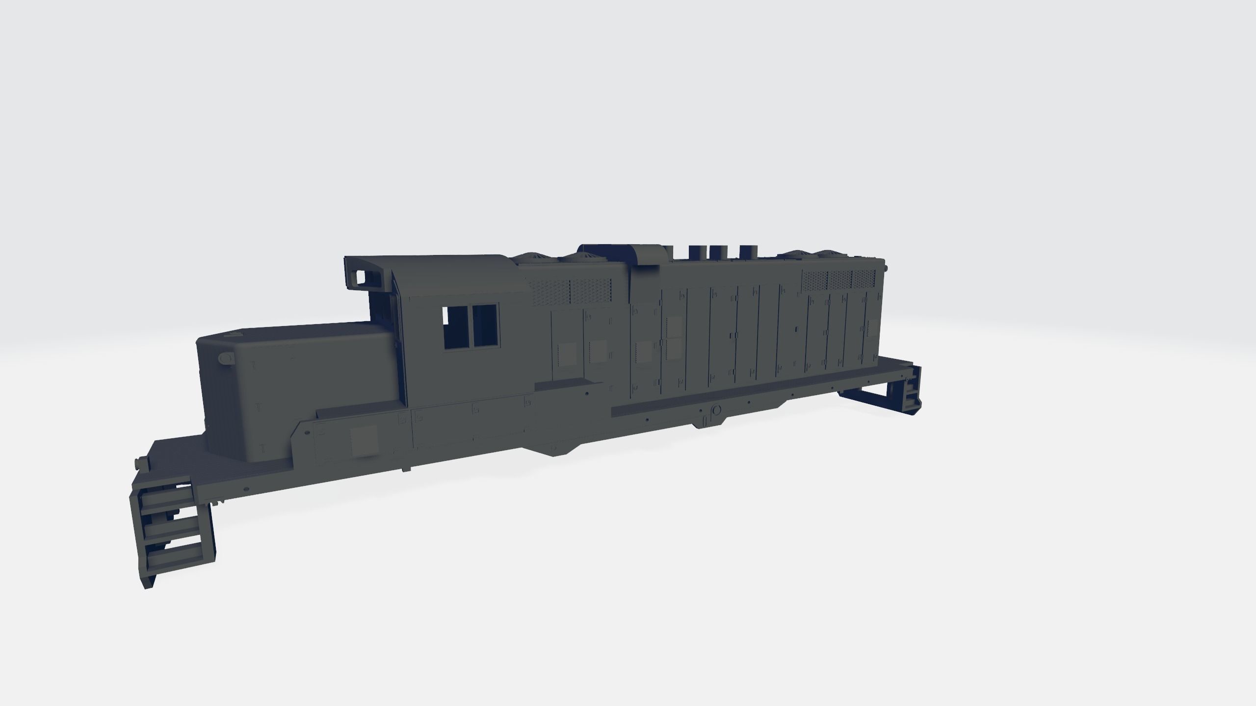 GP10 Paducah Geep N Scale 3D model 3D printable | CGTrader