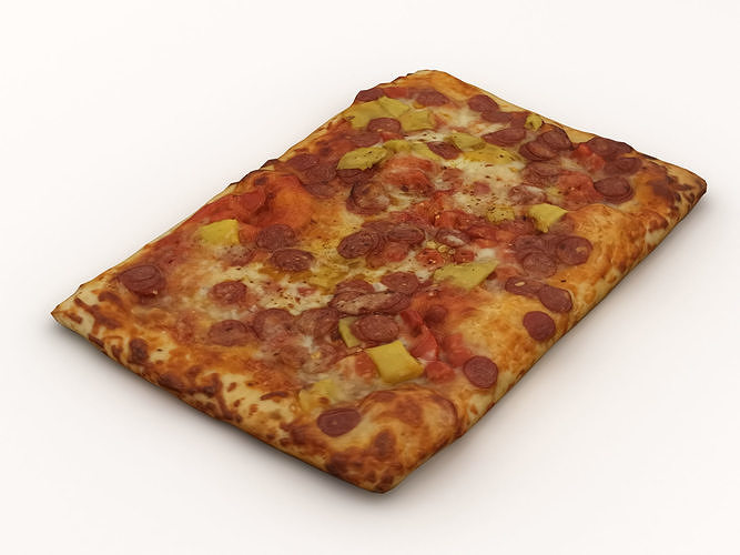 Pizza Slice 003 3D model | CGTrader