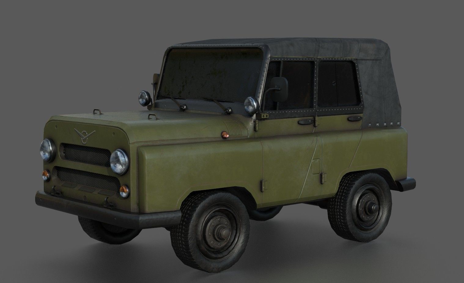 UAZ 469 3D model | CGTrader