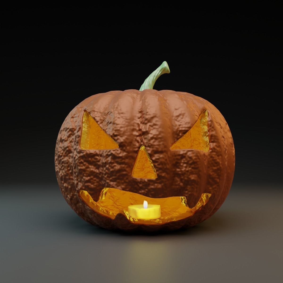 Pumpkin Halloween model 3D model | CGTrader