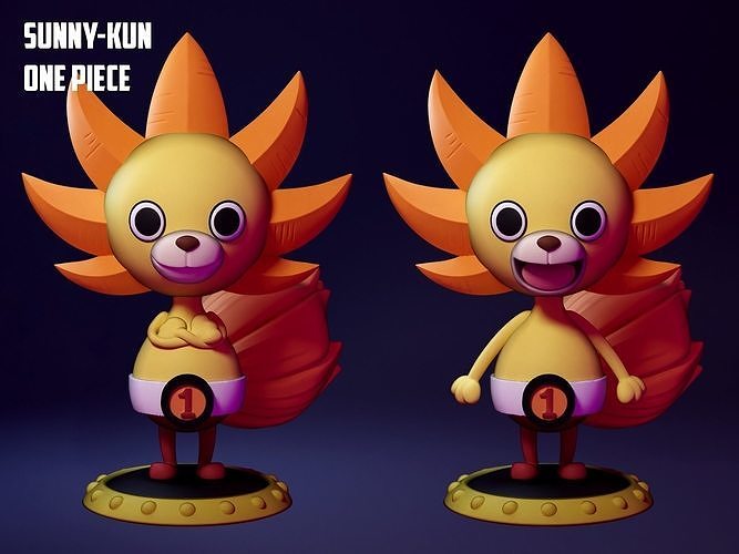 SUNNY - KUN - ONE PIECE 3D model 3D printable | CGTrader
