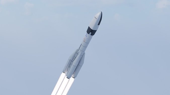 Ariane 6 Model - Updated 3D model | CGTrader