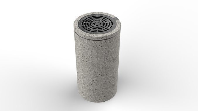 Manhole cover 3D model rigged | CGTrader