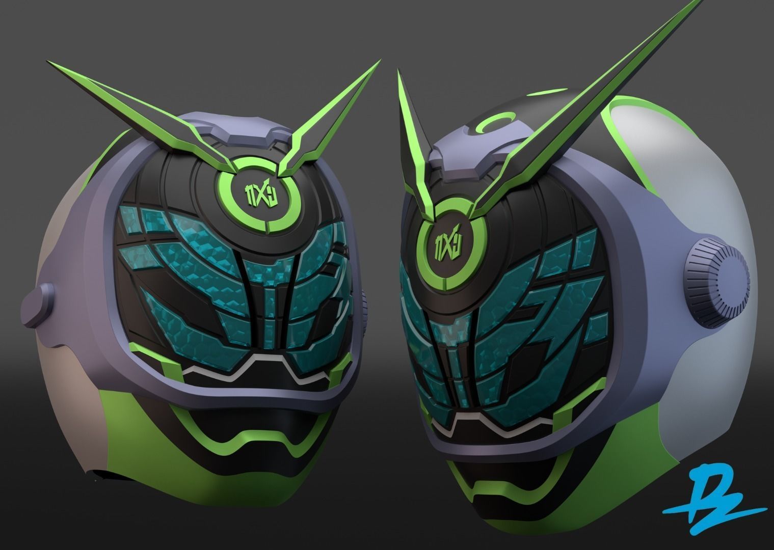 Kamen rider Woz 3D model 3D printable | CGTrader