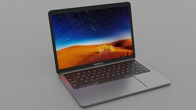 MacBook PRO Laptop 3D model | CGTrader