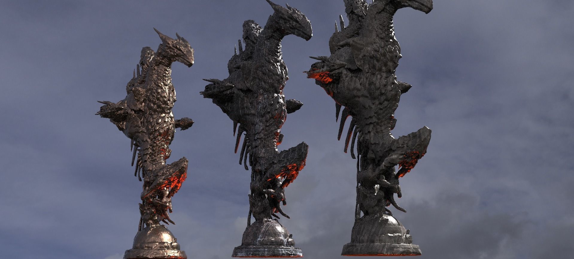 Hades Underworld Pillar 3D 3D model | CGTrader