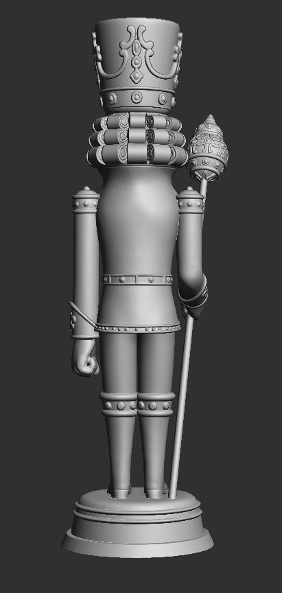 Nutcracker for print hobby toy 3D model 3D printable | CGTrader
