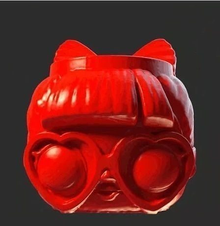 lol spf flower pot 3D model 3D printable | CGTrader