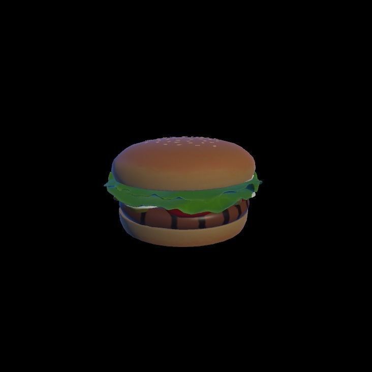 whopper JR 3D model | CGTrader