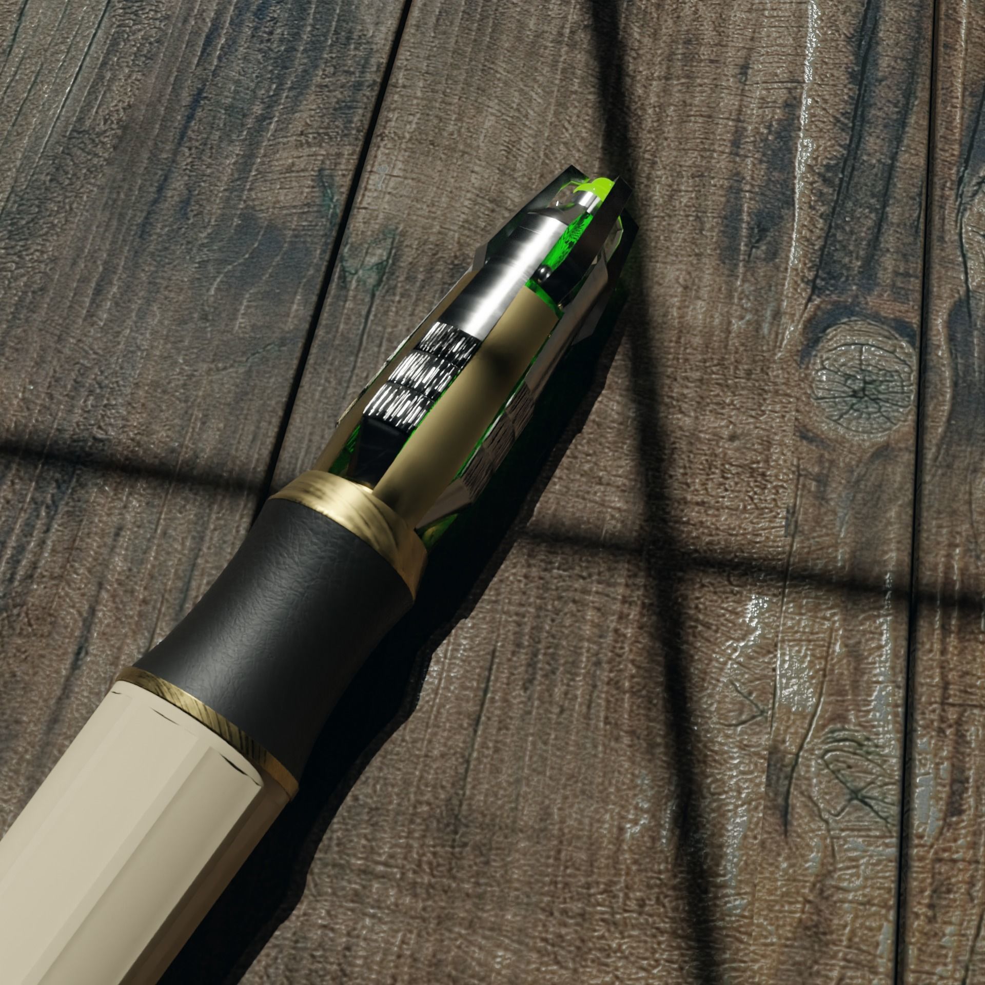 11th Doctors Sonic Screwdriver 3D model rigged | CGTrader