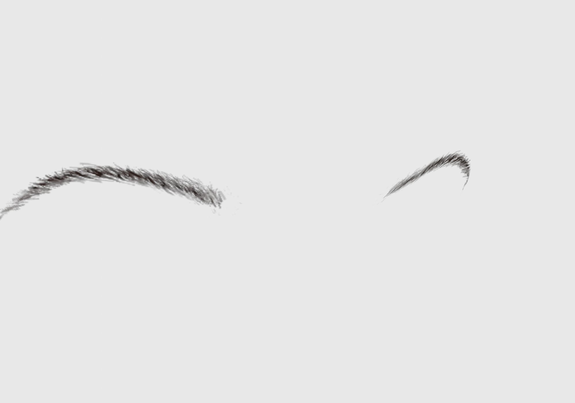 Dark Basic Eyebrow 3D model | CGTrader