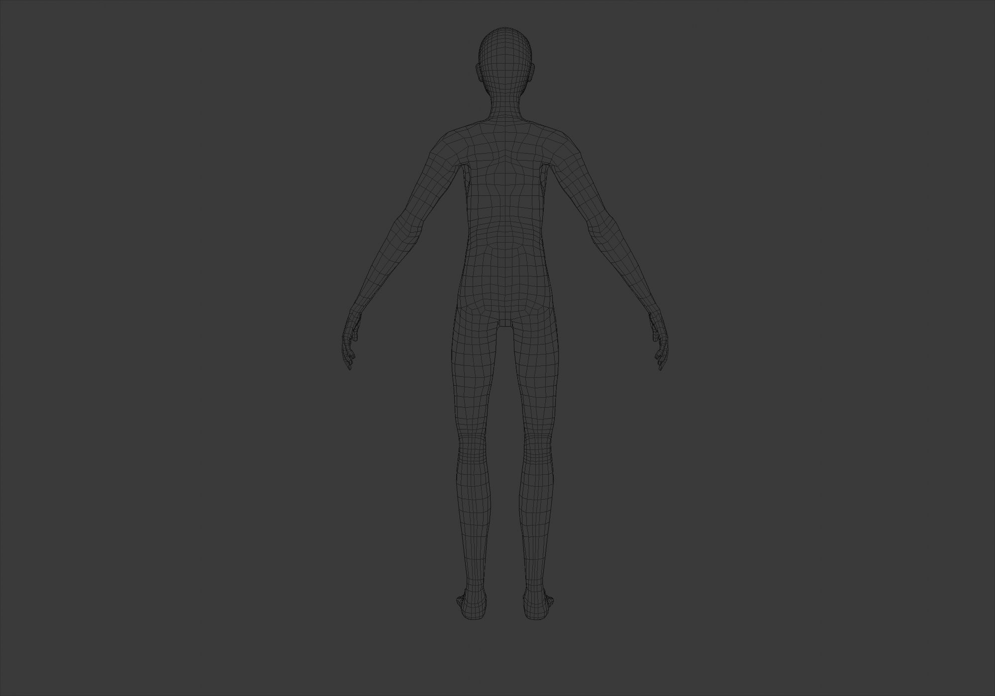 Basic Male Body 3D model | CGTrader