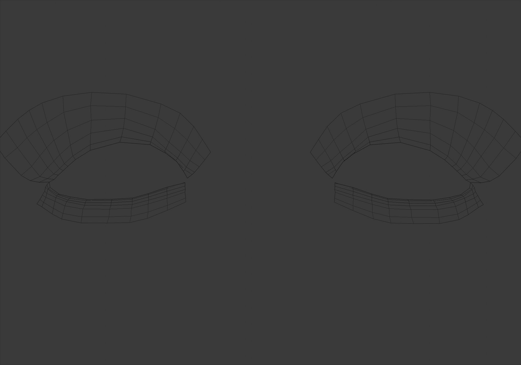 Basic Long Eyelashes 3D model | CGTrader
