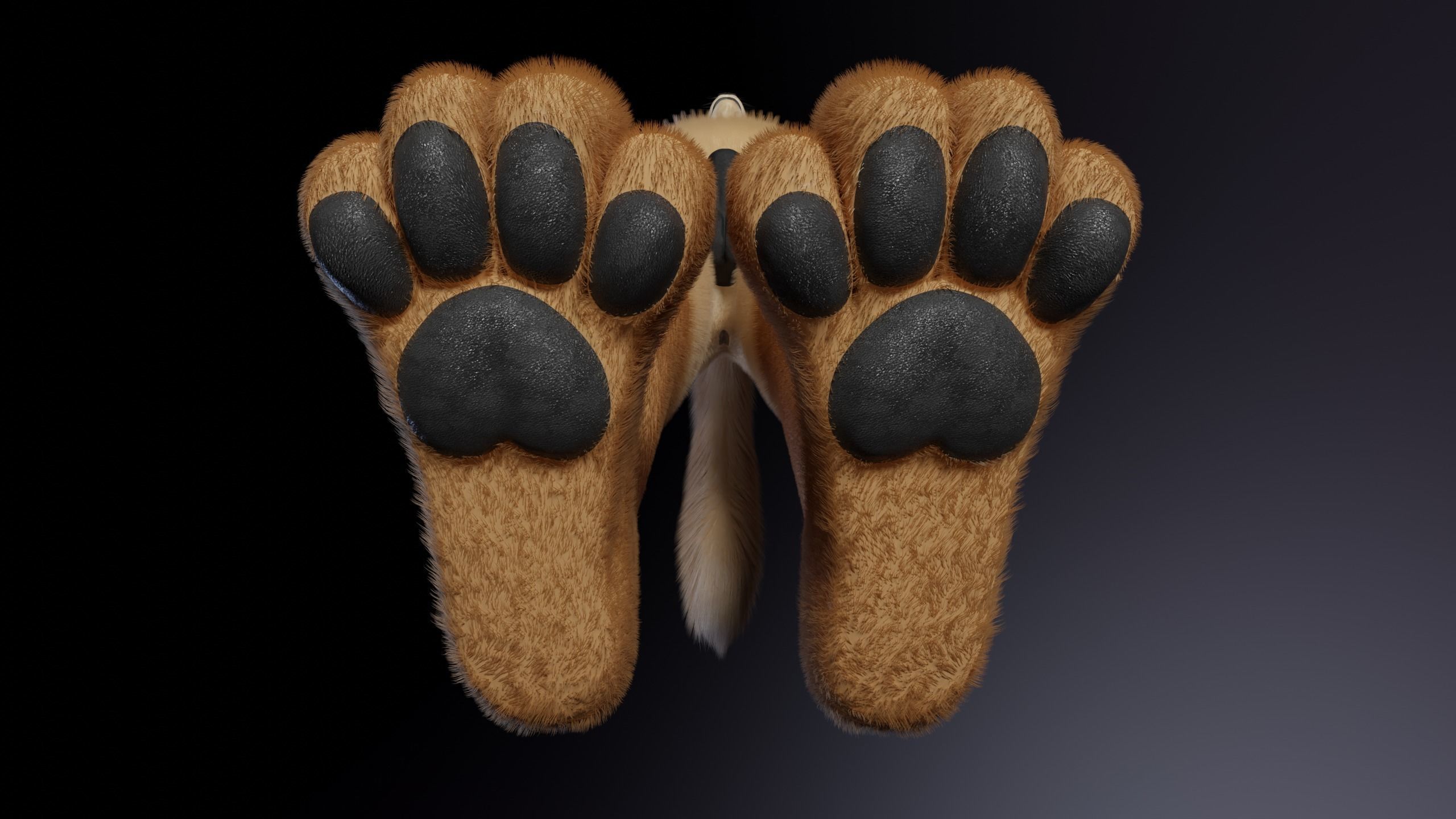 Jacob anthro dingo 3D model rigged | CGTrader