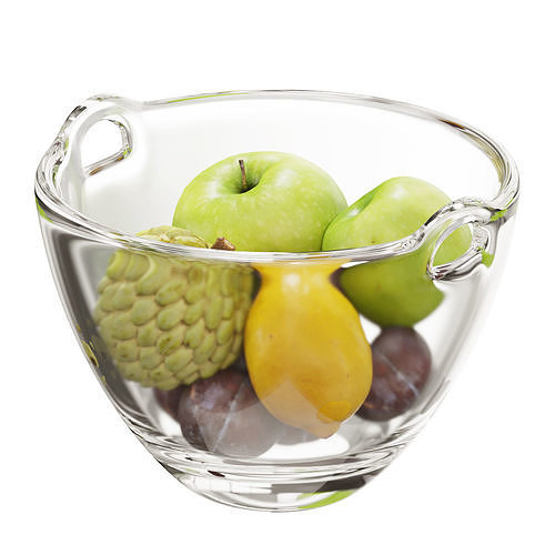 Ono fruit salad bowl set 03 3D model | CGTrader