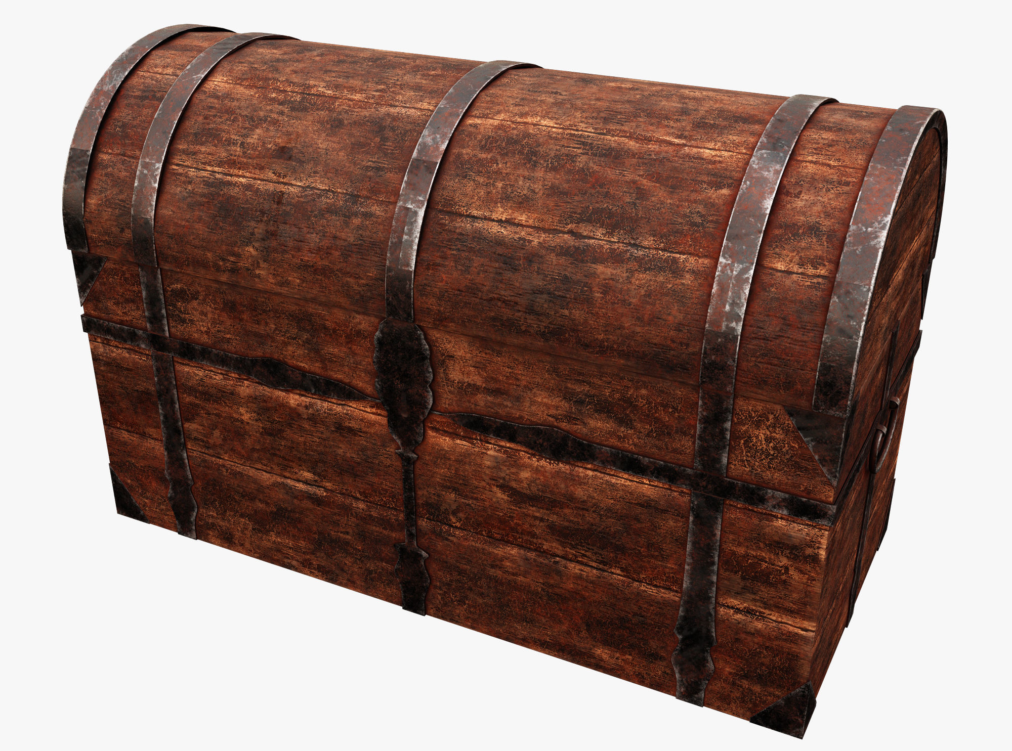 3D model Medieval Treasure Chest VR / AR / low-poly | CGTrader