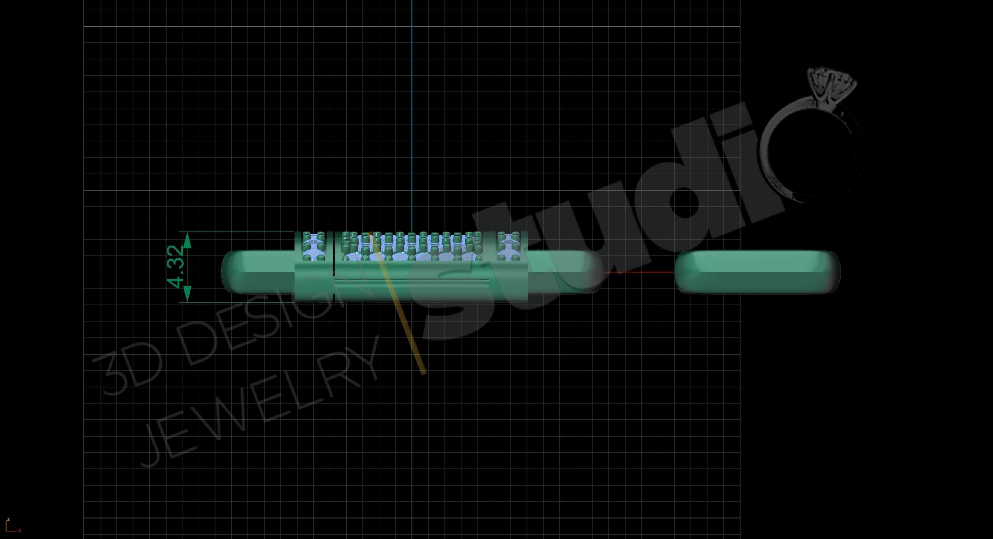 Detailed chain clasplink 3d model 3D model 3D printable | CGTrader