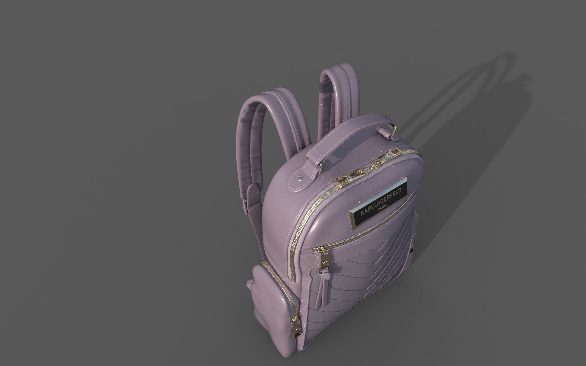 Backpack with 3 different options free VR / AR / low-poly 3D model ...