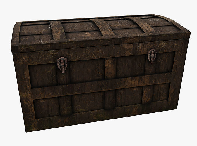 3D model Medieval Treasure Chest VR / AR / low-poly | CGTrader