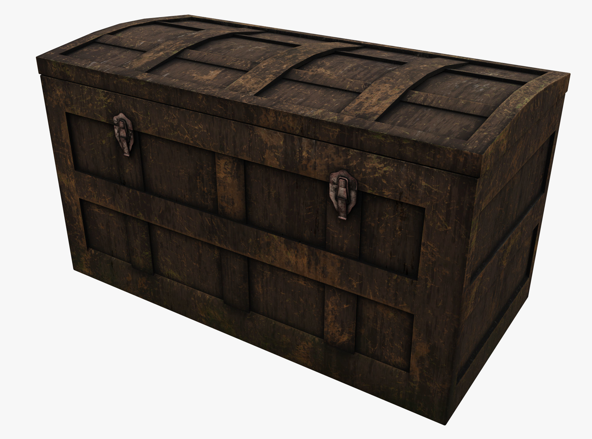 3D model Medieval Treasure Chest VR / AR / low-poly | CGTrader