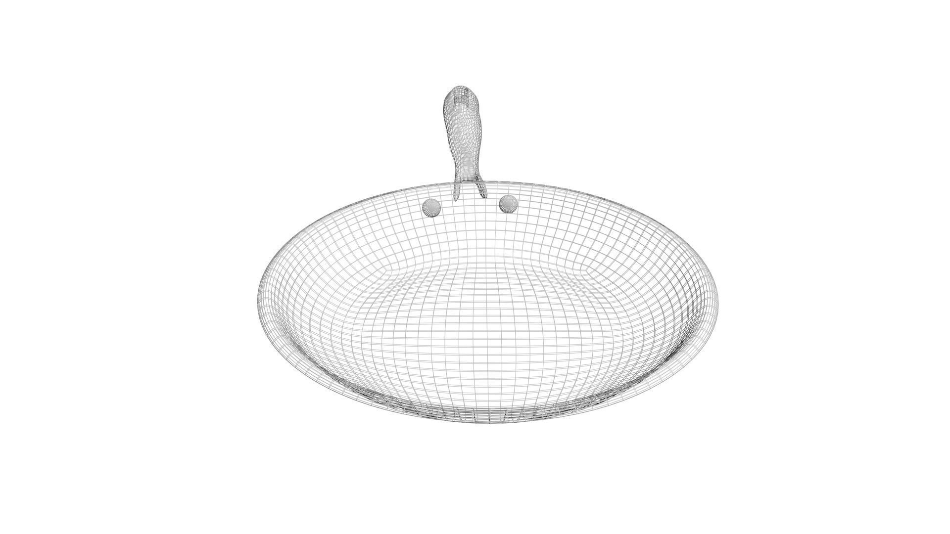 Frying Pan 3D model | CGTrader