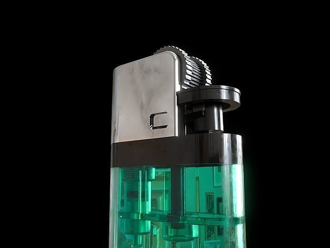 Lighter 3D model | CGTrader