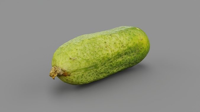 3D model Cucumber 03 VR / AR / low-poly | CGTrader